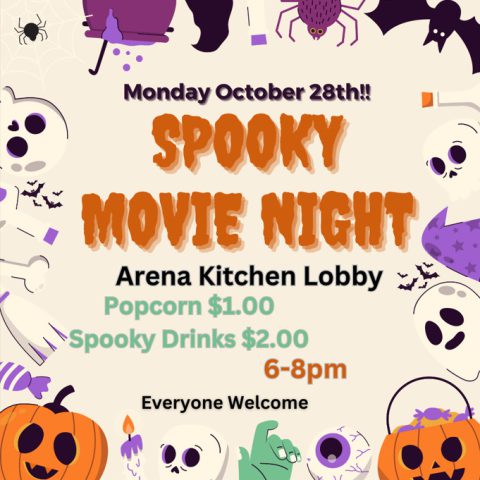 Spooky Movie Night – October 28th, 2024 – Town of Eatonia